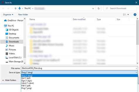 Export And Print Settings