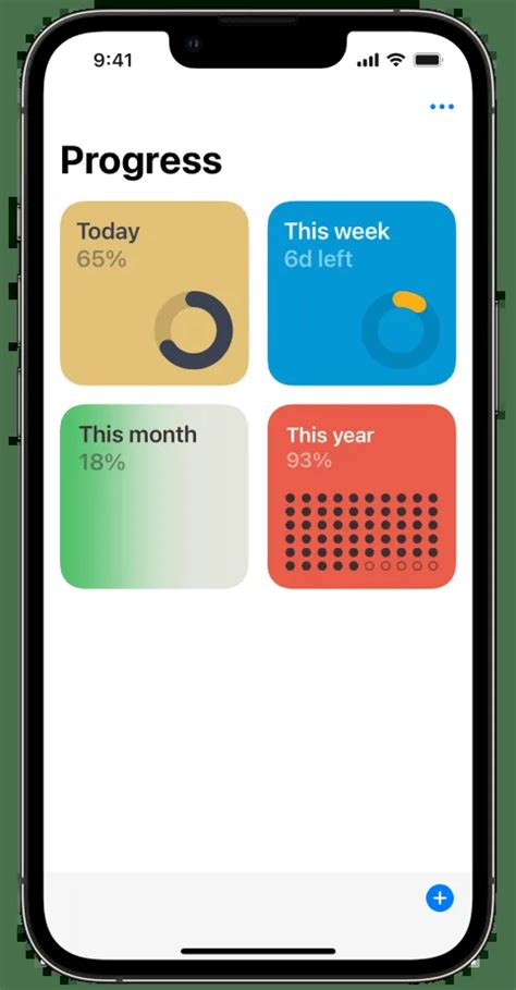 Pretty Progress Countdown Widgets On Your IPhone