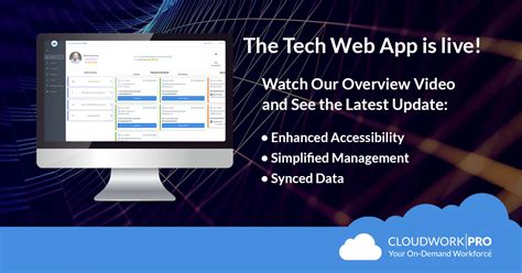 Tech Update The Tech Web App Is Live