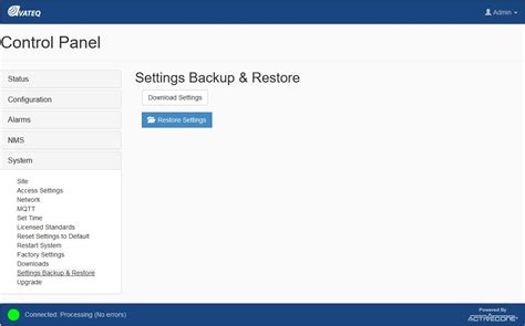 Backup And Restore Avateq