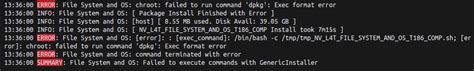 Failed To Flash Jetpack Via SDK Manager Chroot Failed To Run Command Dpkg Exec Format Error