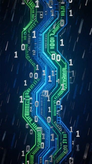 Free Digital Code Cascade Photo Binary Code Digital Download At Stockcake