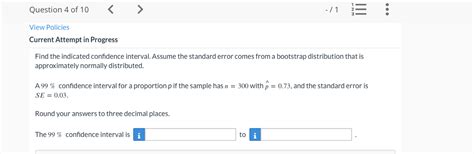 Solved Find The Indicated Confidence Interval Assume The Chegg