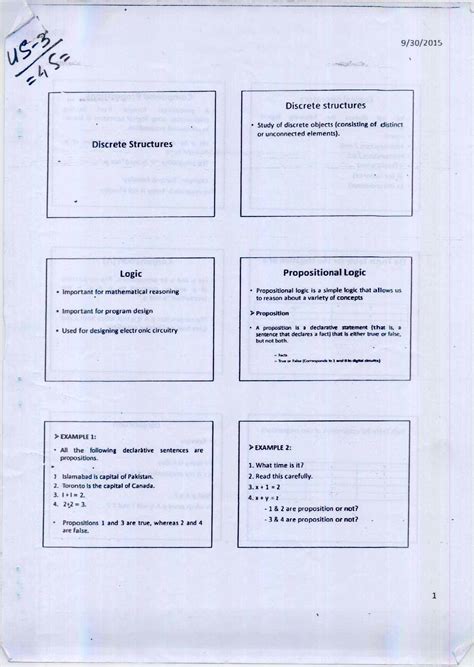 Discrete Structures Us 6 Notes For Bscs Computer Science