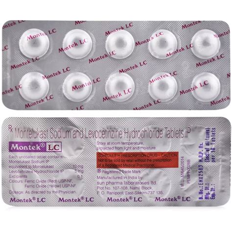 Shop Montek Lc 10tablets Online