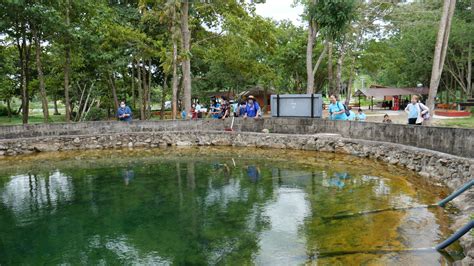 น้ำพุร้อนโป่งกระทิง สำนักงานประชาสัมพันธ์จังหวัดราชบุรี