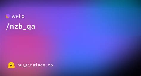 weijx nzb qa · datasets at hugging face