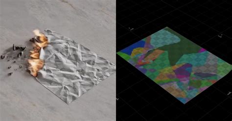 Mesmerizing Burning Sheet Of Paper Animation Made With Houdini