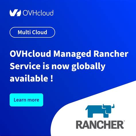 Ovhcloud Launches Managed Rancher Service Liam Popple Posted On The