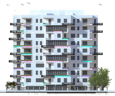 Residential Biulding Project Behance