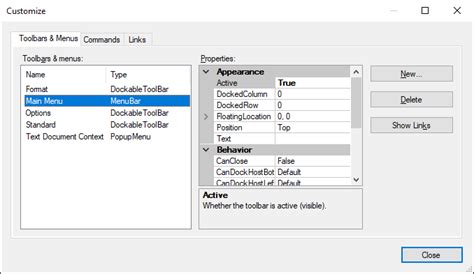 designer for bars reference actipro winforms controls docs