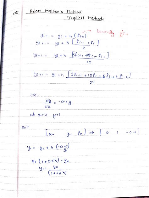 Adam Maltans Method Ode Ivp Pdf