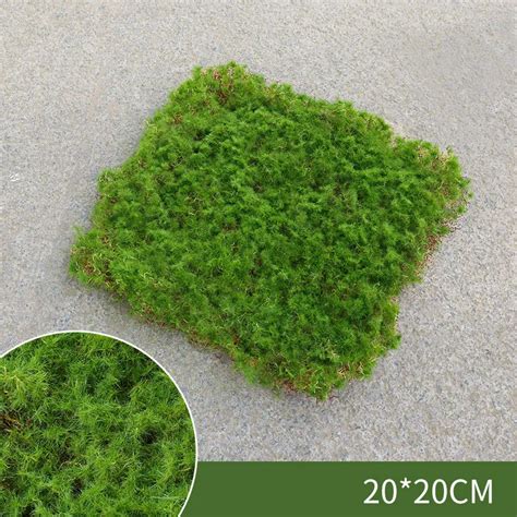 Artificial Moss Block Craft Fake Moss For Potted Plants