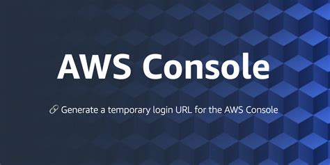 Github Joshdkaws Console 🔗 Generate A Temporary Login Url For The Aws Console