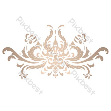 Damask Pattern Wedding Decoration Png Images Psd Free Download Pikbest