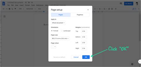 How To Do 1 Inch Margins On Google Docs 4 Easy Steps