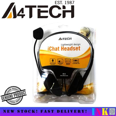 A Tech HS I Chat Headset With Mic Noise Cancellation Lazada PH
