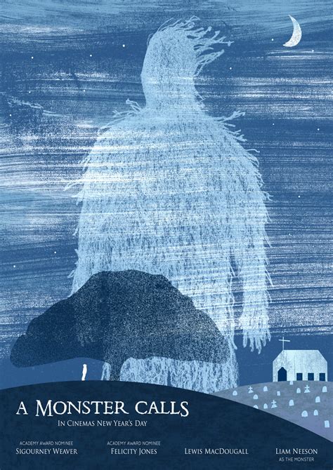 A Monster Calls Poster By Glynas