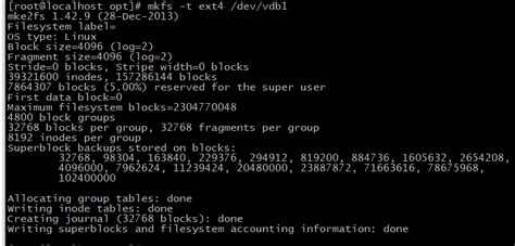 linux磁盘挂载 落泪秋 博客园