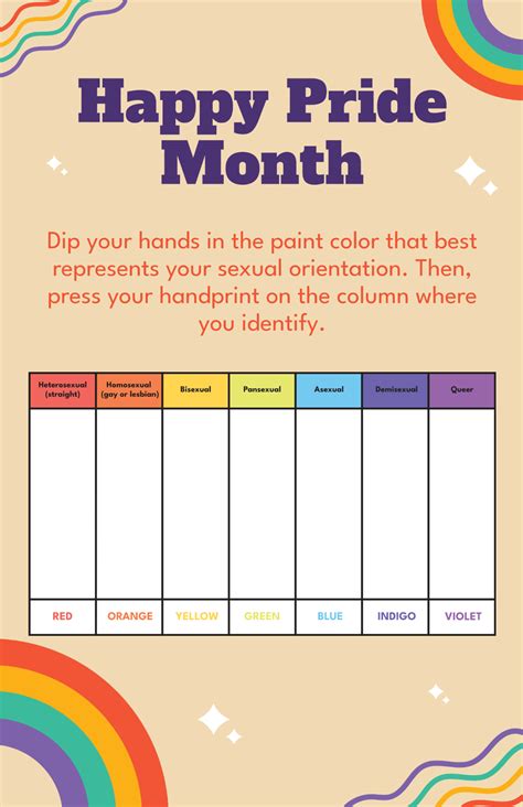 Free Pride Month Poster Templates Editable And Printable