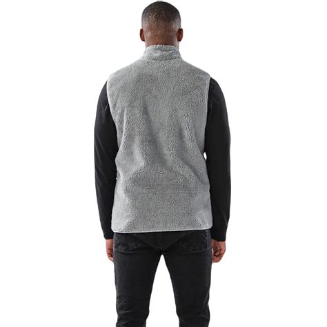 Stormtech Mens Zinc Bergen Sherpa Fleece Vest
