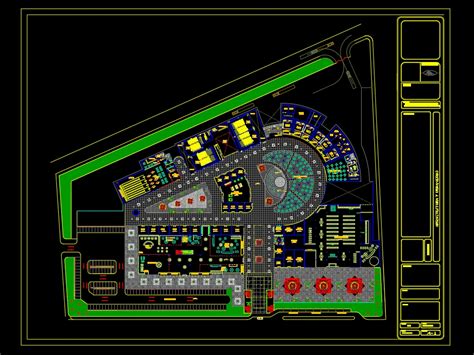 Plaza Comercial En Autocad Descargar Cad Gratis 1 28 Mb Bibliocad Hot