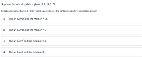 Solved Suppose The Following Data Is Given Chegg