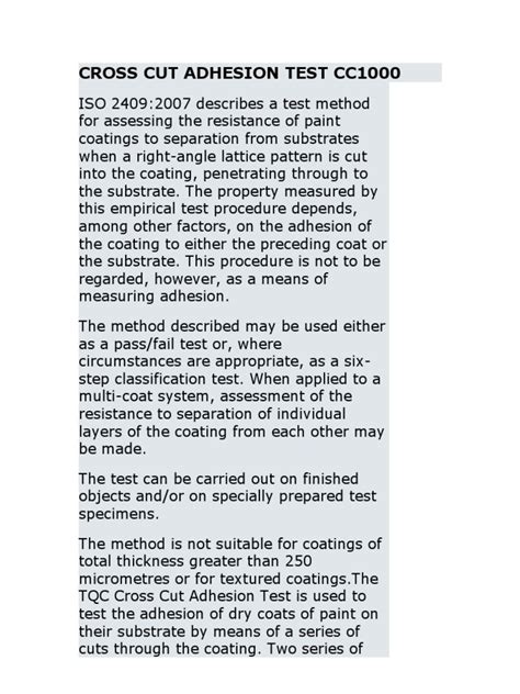Pdf Cross Cut Adhesion Test Cc1000 Dokumen Tips