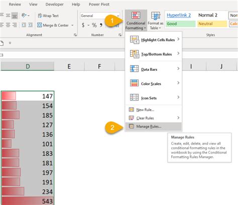 Create In Cell Chart With Conditional Formatting In Excel Wmfexcel
