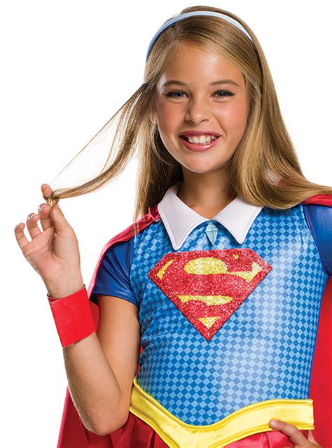 Girls Dc Supergirl Costume Superhero Costume For Girls