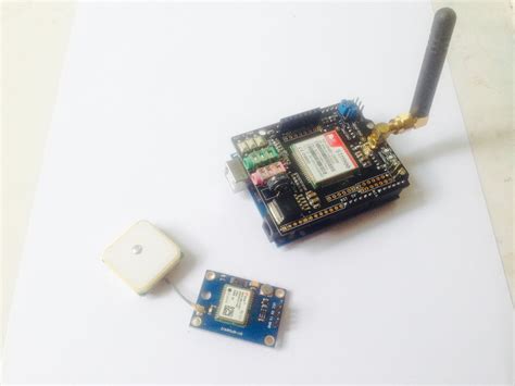 Arduino Uno How To Connect Gps Neo 6m Module To Gsm Shield Sim900 V2