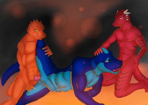 Rule 34 Anal Anthro Bunnylace Fellatio Festus Flynn Group Group Sex Kobold Koviell Lying Male