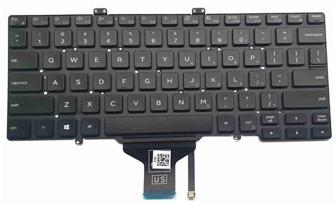 Dell F6kcy Latitude 7400 Us Backlit Keyboard