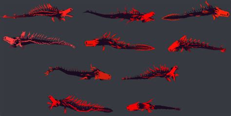 Filered Lizard Variants And Attributespng Official Rain World Wiki