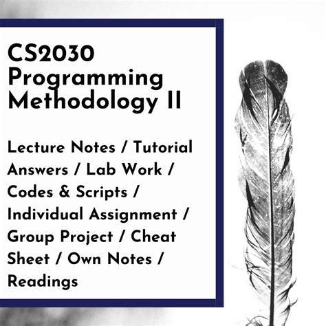Cs2030 Programming Methodology Ii Igotnoteslah