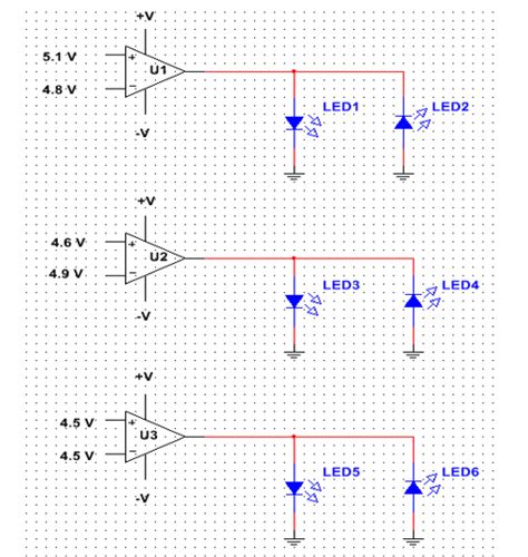 Solved Operational Amplifier Comparator Configuration Chegg