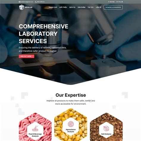 Source Code Mẫu Website Phòng Lab Thí Nghiệm Y Tế Chuẩn đẹp 2025 Themevip Source Code Mẫu