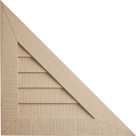 Gvurrr Timberthane Right Triangle Faux Wood Gable Vent Pri