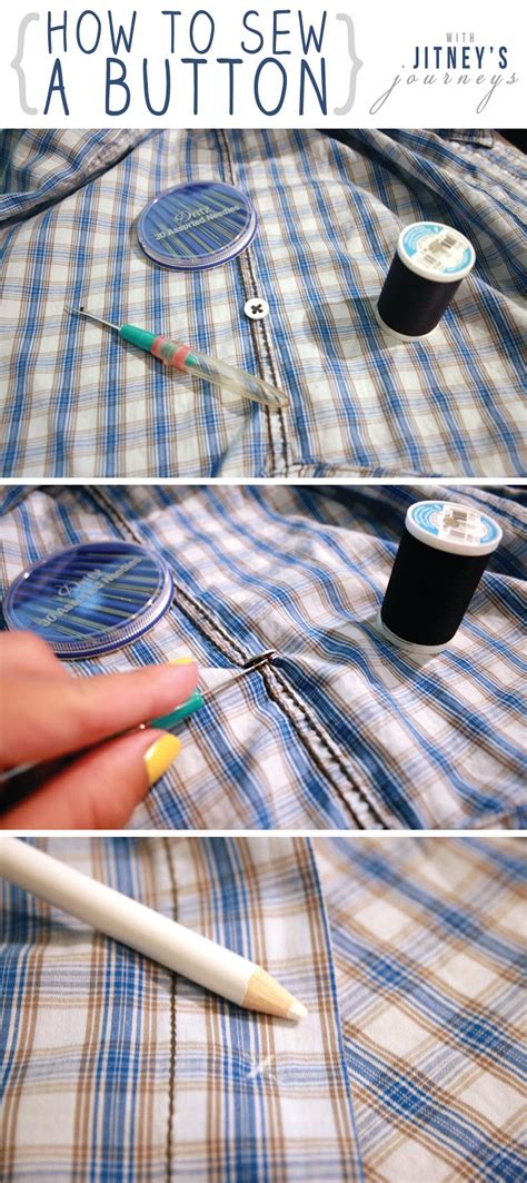 Life Skills 101 How To Replace And Sew A Button
