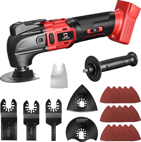 Cerycose Cordless Oscillating Tool Compatible With Milwaukee Battery Brushless Motor Tool With Cerycose Cordless Oscillating Tool Compatible With Milwaukee Battery Brushless Motor Tool With