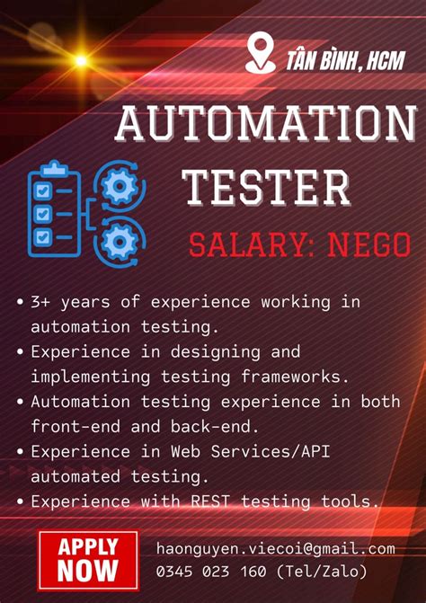Hảo Nguyễn On Linkedin Tân Bình Automation Tester Intermediate English 📍australian