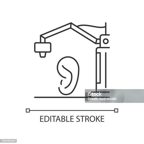 3d 프팅 된 귀 선형 아이콘 프린터하기에 대한 스톡 벡터 아트 및 기타 이미지 프린터하기 3차원 형태 내부 기관 Istock