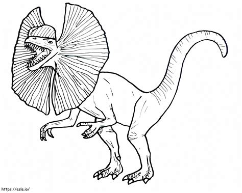 Lego Jurassic World Dilophosaurus Coloring Pages 2025