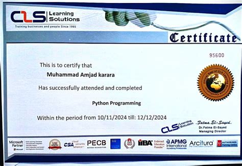 i m happy to share this moment with you guys i got my cls learning