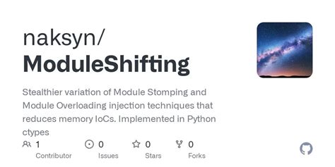 Moduleshifting Stealthier Variation Of Module Stomping And Module