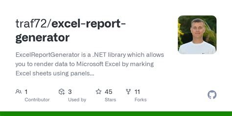 Excel Report Generator Tutorial Docx At Master Traf Excel Report Generator GitHub