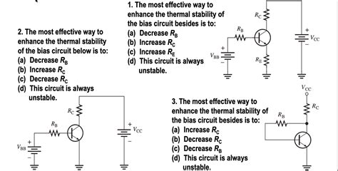 Solved Rc RB The Most Effective Way To Enhance The Chegg Com