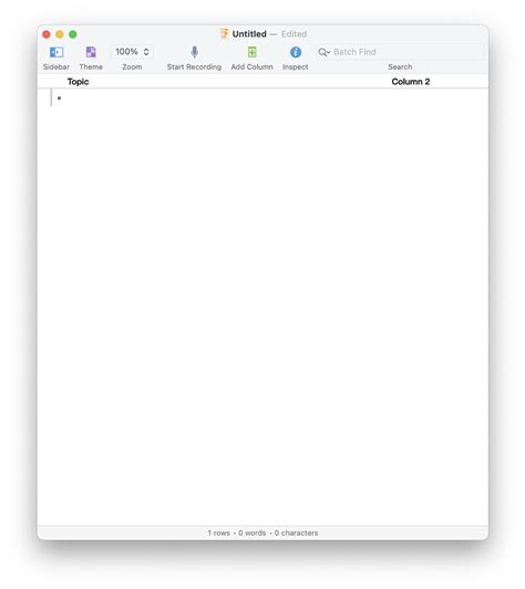 Omnioutliner Column Resizing Omnioutliner The Omni Group User Forums
