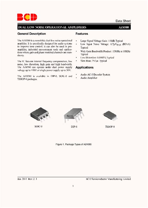 AZ4580GTR-G1_3789847.PDF Datasheet Download --- IC-ON-LINE
