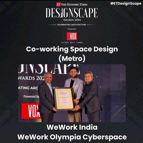 Designexcellence Weworkindia Coworkingspaces Awardwinning Chennai